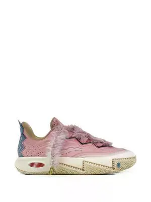 ANTA Azurie Faux-fur Sneakers - Pink