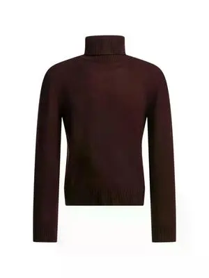 ALTUM Roll-neck Cashmere Sweater - Red