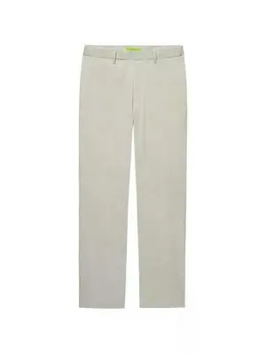 Shanghai Tang Seersucker Tailored Trousers - Neutrals
