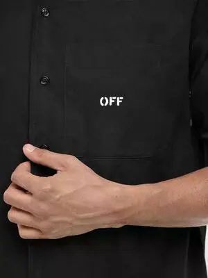 Off-White Brick Arrow Bowling Shirt