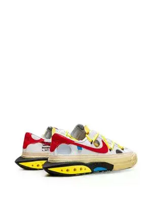 Nike X Off- Blazer Low Dual-lacing Sneakers - White