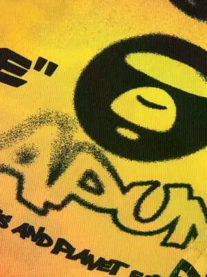 AAPE BY *A BATHING APE Aapeunvs Graffiti-print Shirt