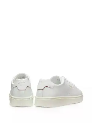 Hugo Nappa Leather Sneakers With Gold-tone Logo
