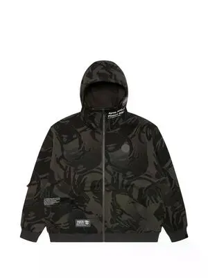 AAPE BY *A BATHING APE Moonface Camo Hoodie - Brown