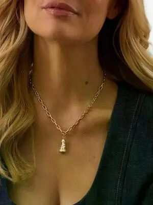 Sara Weinstock Lighthouse-motif Diamond Pendant - Gold