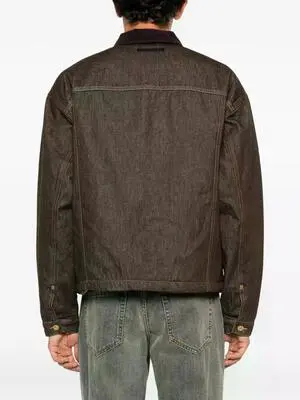 7 For All Mankind Corduroy Collar Denim Jacket