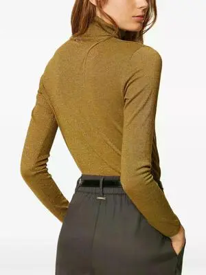 TWINSET Turtleneck Jumper With Lurex