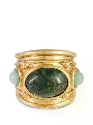 Gas Bijoux Simone Kambaba Ring With Oval-cut Kambaba Jasper
