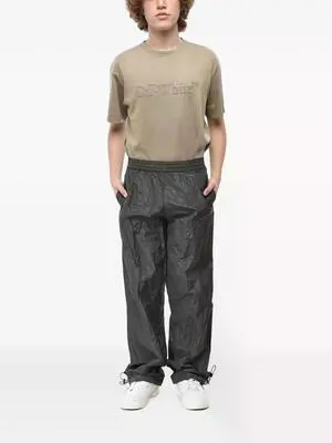 Off-White Ankle-drawstring Trousers