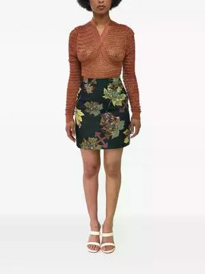 Off-White Arrow Crossjacquard Mini Skirt