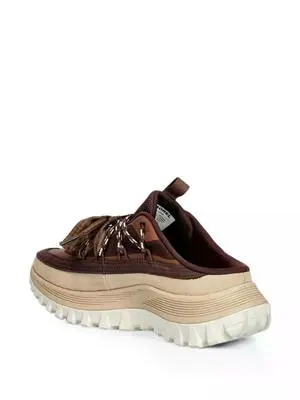 Sorel Bow Detail Logo Print Sneakers - Brown