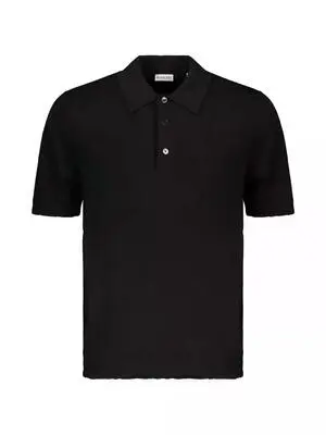 Burberry Short-sleeved Polo Shirt - Black