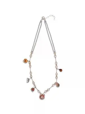 Max Mara Charm-detail Necklace - Gold