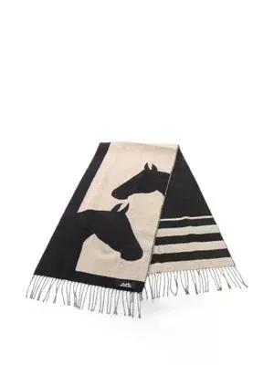 Hermès 2020s Love Story Scarf - Black