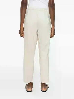 Marina Rinaldi Button-fastening Straight-leg Trousers