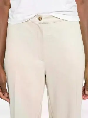 Marina Rinaldi Button-fastening Straight-leg Trousers