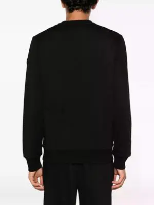 Moncler Logo-patch Crew Neck Sweatshirt