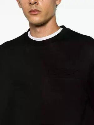 Moncler Logo-patch Crew Neck Sweatshirt