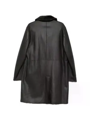 MANZONI 24 Leather Shearling Coat