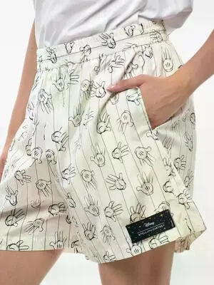 Stella McCartney Mickey Hand-print Shorts