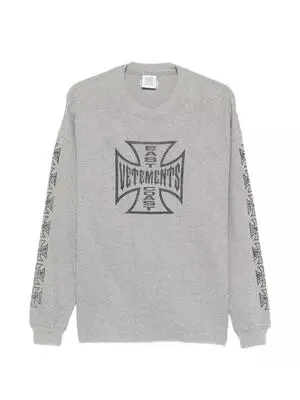 Vetements Long Sleeve T-shirts For Men