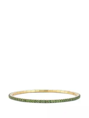 Roberto Demeglio Tsavorite Tennis Bracelet In 18k Yellow - Gold