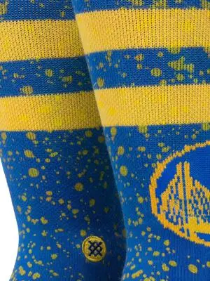 Stance Nba Golden State Warriors Overspray Socks
