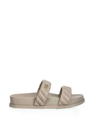 Armani Exchange Logo-detail Sandals - Brown