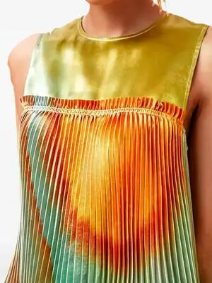 Ulla Johnson Pleated Ombré Blouse