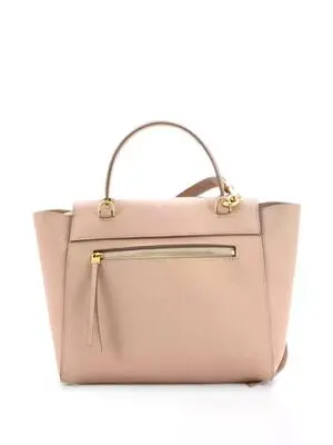 Celine Textured Leather Micro Satchel Belt Bag