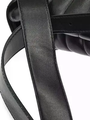 Saint Laurent Leather Quilted Loulou Backpack