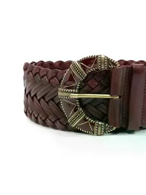 Ba&sh Braided Buckle Belt