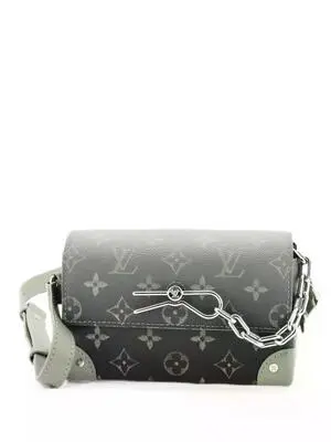 LOUIS VUITTON Steamer Wearable Wallet Gradient Monogram Canvas Crossbody Bag - Black