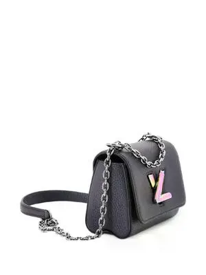 LOUIS VUITTON Twist Handbag Taurillon Leather Mini Crossbody Bag
