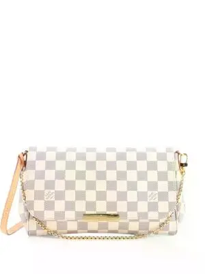 LOUIS VUITTON Damier Mm Crossbody Bag - White