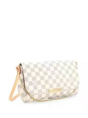 LOUIS VUITTON Damier Mm Crossbody Bag - White