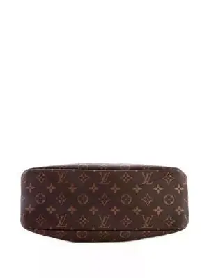 LOUIS VUITTON Shopper Monogram Leather Mm Tote Bag - Brown