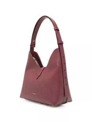 Furla Grained-leather Turn-lock Tote Bag - Red