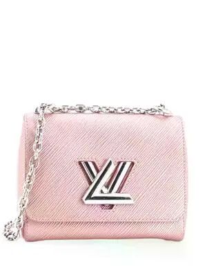 LOUIS VUITTON Twist Handbag Epi Leather Pm Crossbody Bag - Pink