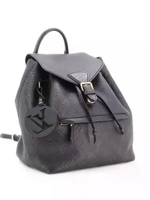 LOUIS VUITTON Montsouris Nm Monogram Empreinte Leather Pm Backpack