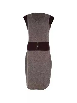Dior Button Detail Knit Dress