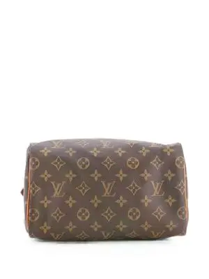 LOUIS VUITTON Speedy Handbag Monogram Canvas 25 Satchel