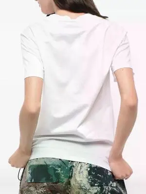 Stella McCartney Slogan-print Short-sleeve T-shirt - White