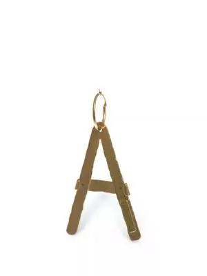 Stella McCartney Brass A-shaped Pendant Earring