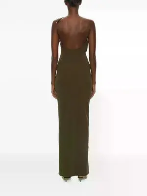 Christopher Esber Concave Wired Maxi Dress - Green