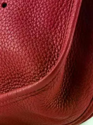 Hermès Evelyne Clemence Pm Bag - Red