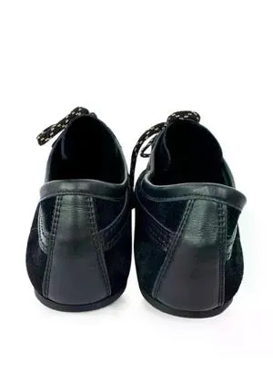 Dries Van Noten Low-top Suede Sneakers - Black