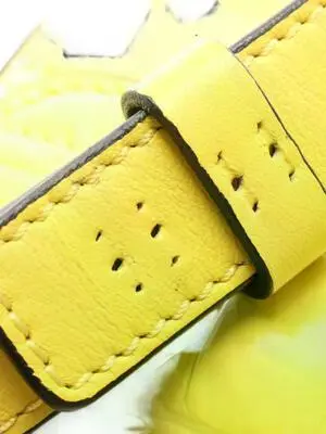 Chloé Leather Crocodile-effect Shoulder Bag
