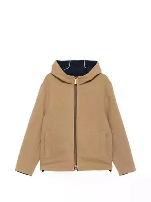 K-WAY Claudel Hooded Jacket - Neutrals