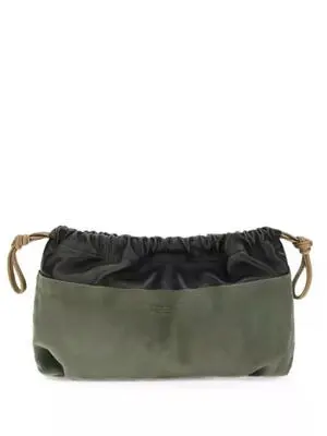Pierre Hardy Twin Leather Clutch Bag - Green